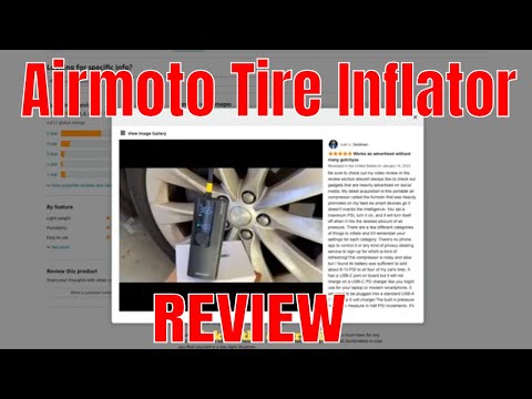 How to Inflate Your Car Tires in Minutes with Airmoto Tire Inflator | Portable Air Compressor Review