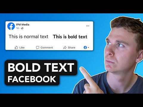 How to use Bold Text inside of Facebook (Works on Posts, Ads, Videos & Albums) Updated for 2022