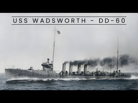 USS Wadsworth - DD-60 (Destroyer)
