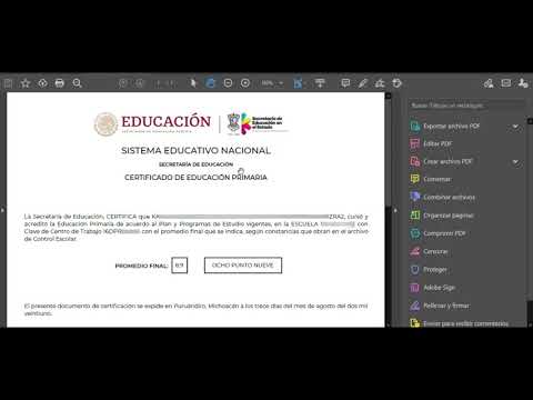 Descarga de certificados plataforma SIGEM