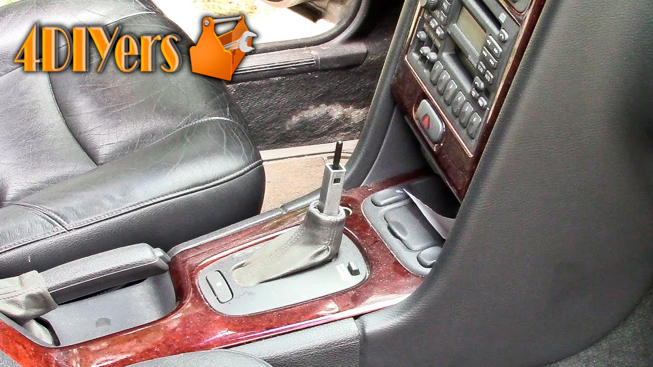 4DIYers - DIY: Volvo Automatic Shifter Knob Removal