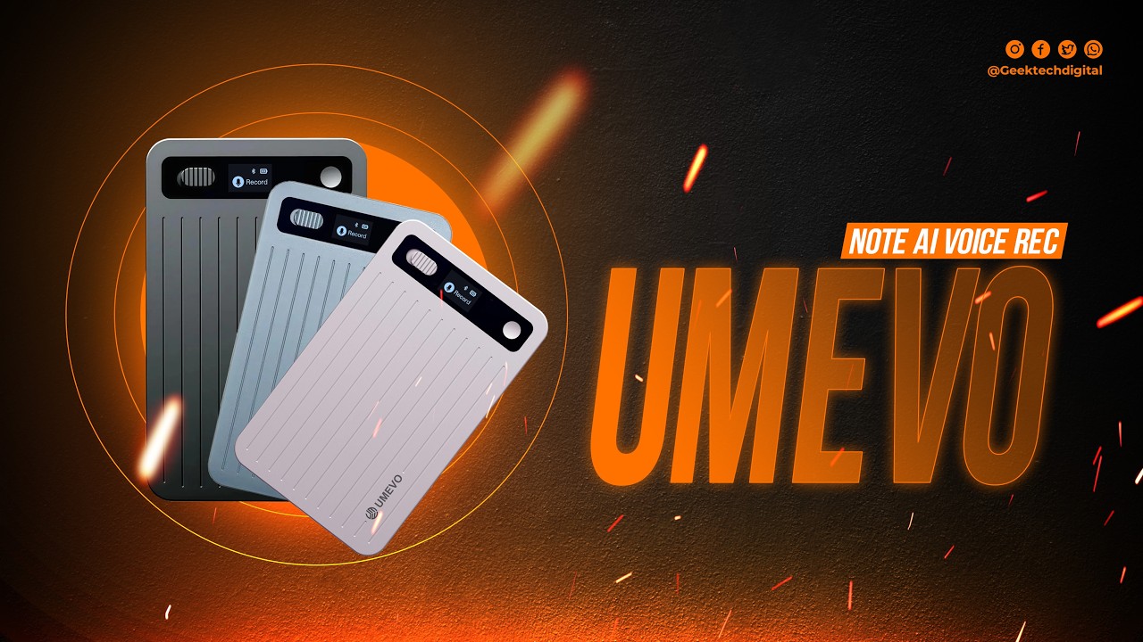 This AI gadget takes notes for you automatically   Umevo Note AI