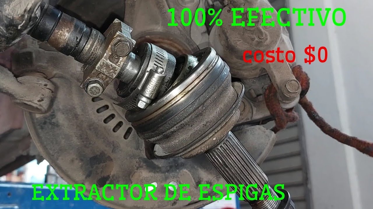 EXTRACTOR DE ESPIGAS JUNTAS HOMOCINETICAS ¡UNIVERSAL!