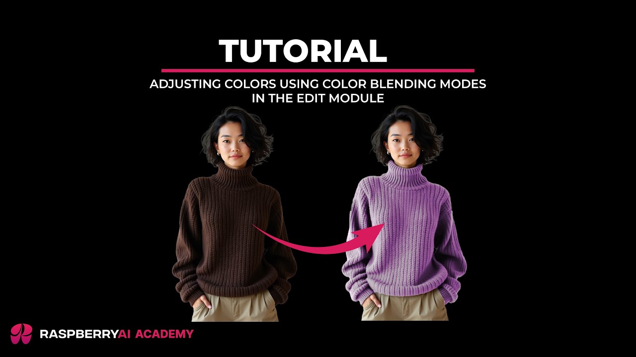 How to use Color Blending Modes in Raspberry AI