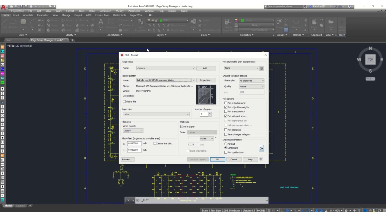 Page Setup Manager - Limits