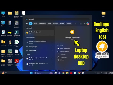 How to Download the Duolingo English test Laptop App