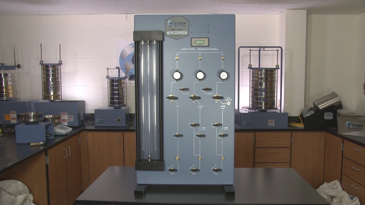 Gilson Master Control Panel for Triaxial & Permeability Tests (HM-350M)