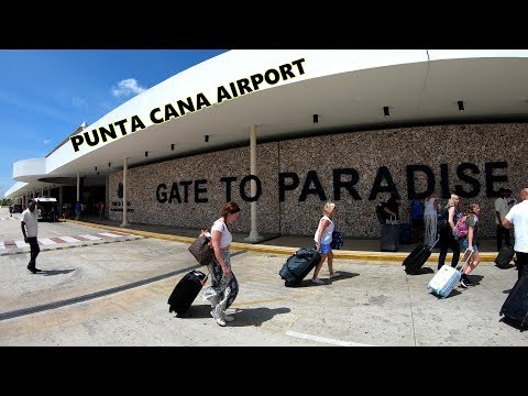GATE TO PARADISE - PUNTA CANA AIRPORT 4K