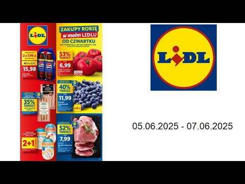 Gazetka Lidl - Od czwartku - 05.06.2025 - 07.06.2025