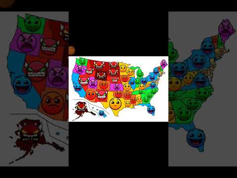 Map of USA based on population density #viral #geography #onlyeducation #fy
