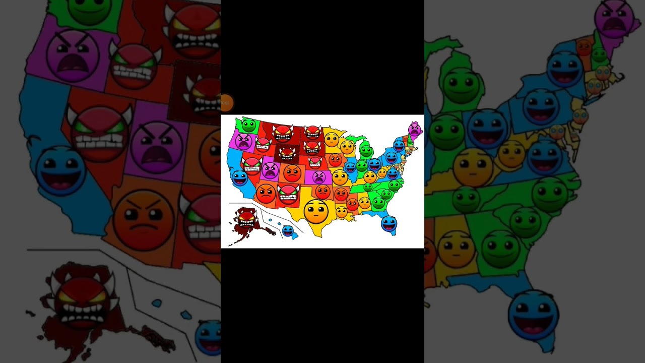 Map of USA based on population density #viral #geography #onlyeducation #fy