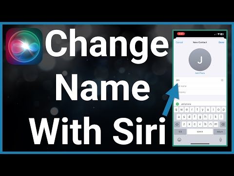 How To Change My Name With Siri