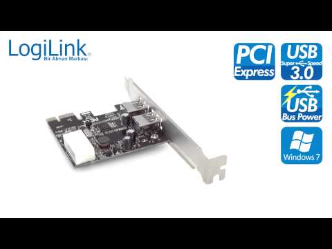 LogiLink PC0054A 2 Port USB3.0 PCI-Express Kart