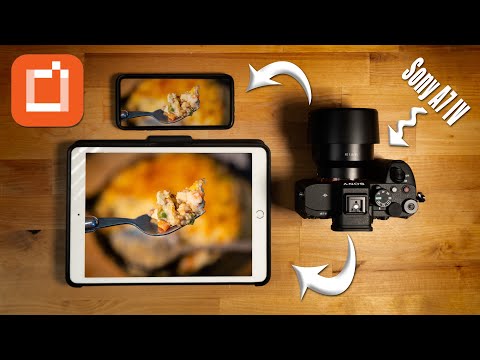 Sony A7 IV & The Imaging Edge App - Using iPad and Samsung S8