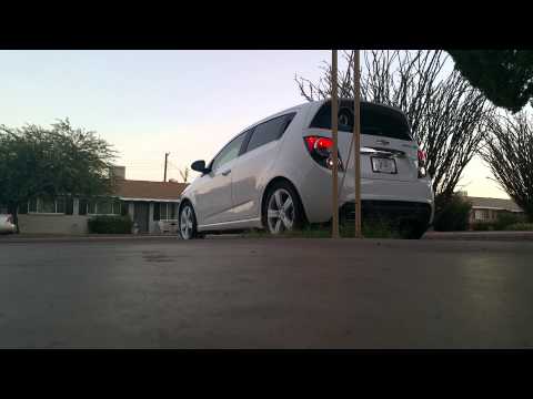 2015 Chevy Sonic RS straight pipe