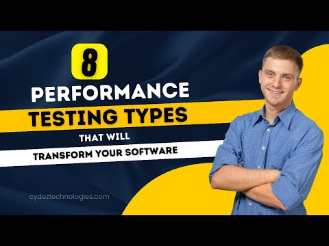 Performance Testing Explained | Key Testing Types in 2025 | cydeztechnologies.com