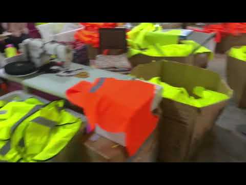Security Reflective Safety Workwear Customized safety Vest