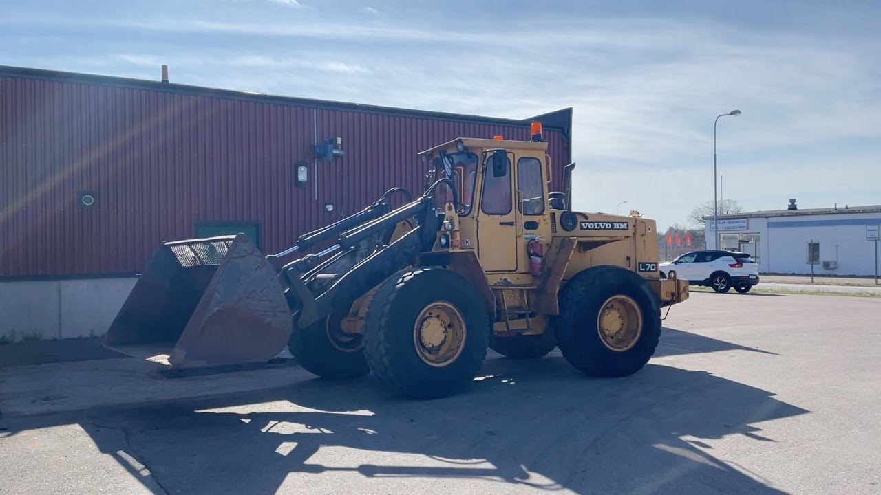 Lastmaskin Volvo BM L70, Högsby, Klaravik auktioner