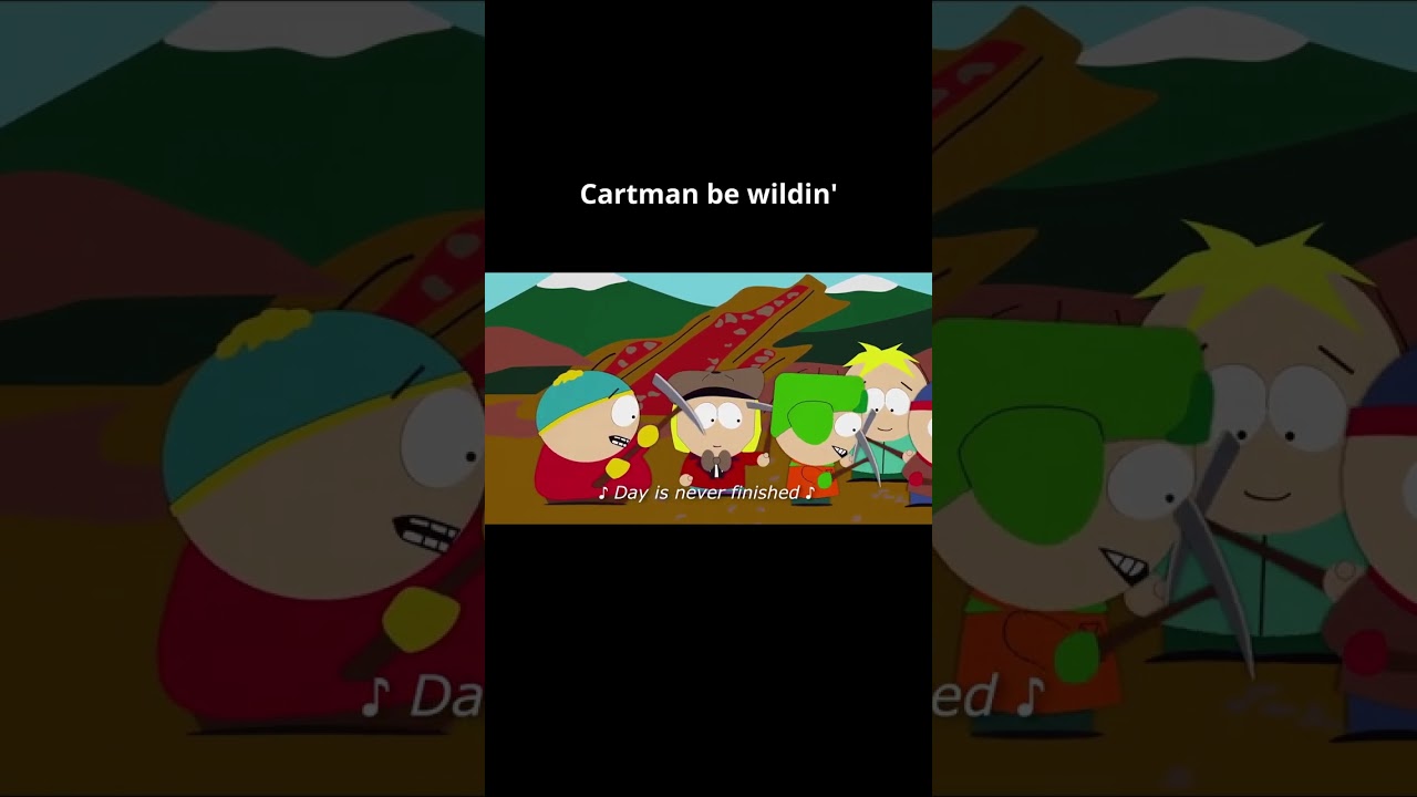 Cartman singing slave song 😂- #southpark #shorts