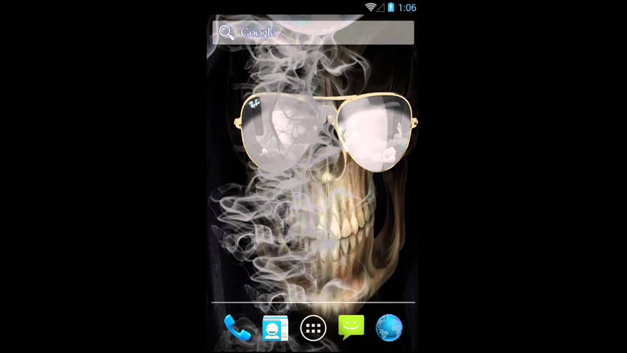 Grim Reaper Smoke 2 Live Wallpaper