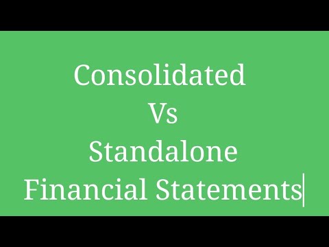 Consolidated Vs Standalone Financial Statements|Meaning Of Subsidiary, Associate & Joint Venture Co.