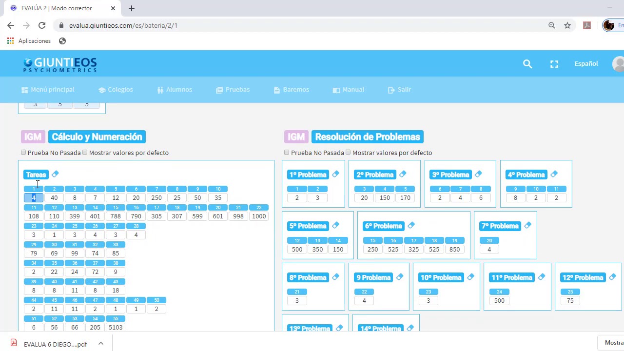 11 - Cómo digitar un Evalúa-2 - PIBE WEB (Evalúa 4.0)