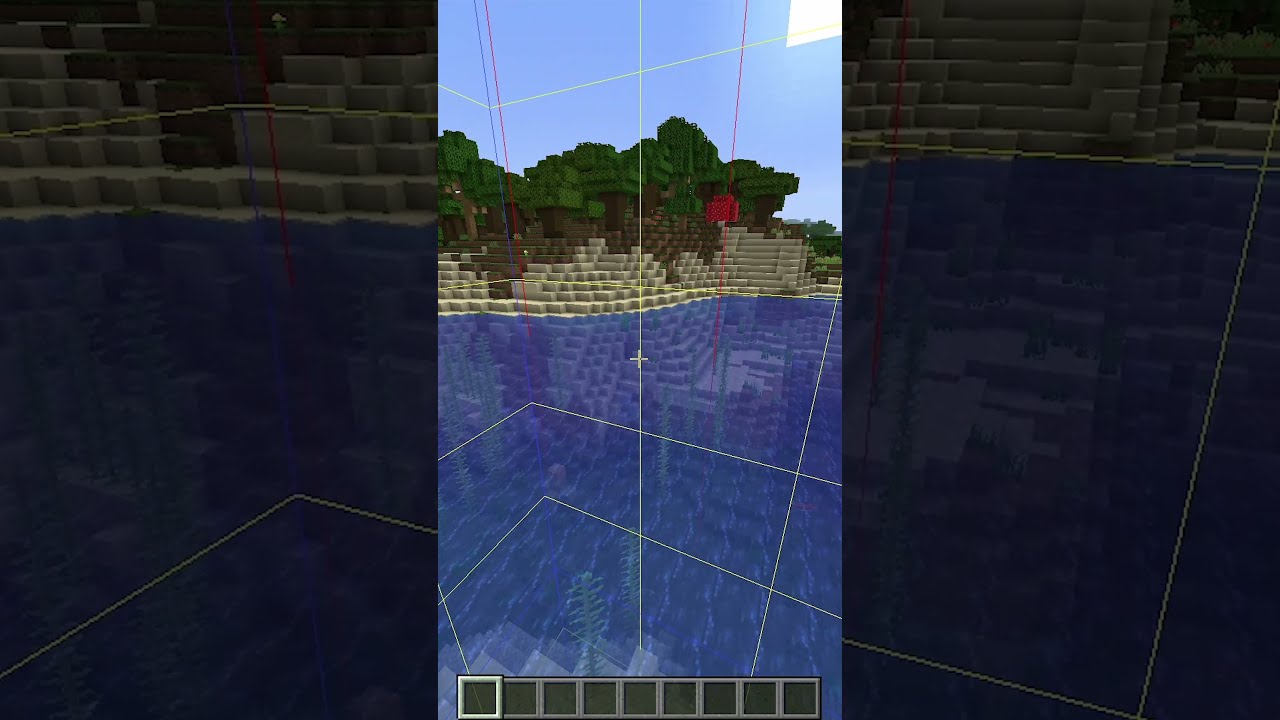 Minecraft Chunk Border Trick