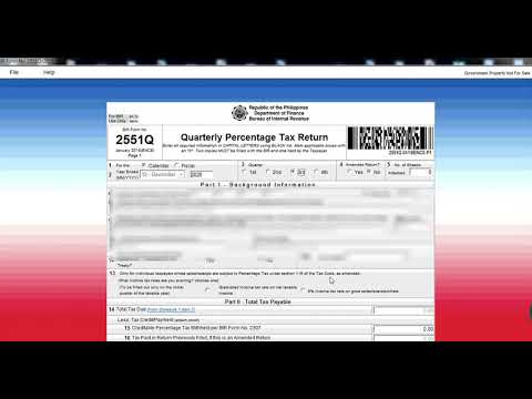 How to file BIR 2551Q 3rd Quarter Zero Transaction [UPDATED 2020]