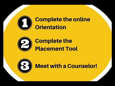 Online Orientation and Next Steps
