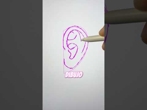Dibujar orejas paso a paso 👂 #arte #dibujos #drawingtutorial #tutoraldibujo #sketch #drawingtips