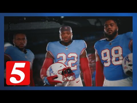 Titans fans rush to buy new throwback Oiler jerseys