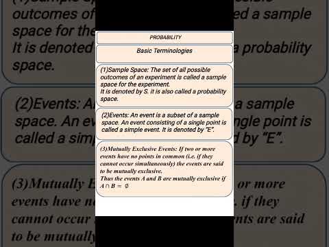 Probability 1#probability#probabilitytheory#probability_statistics#maths#mathematics#statistics#jee