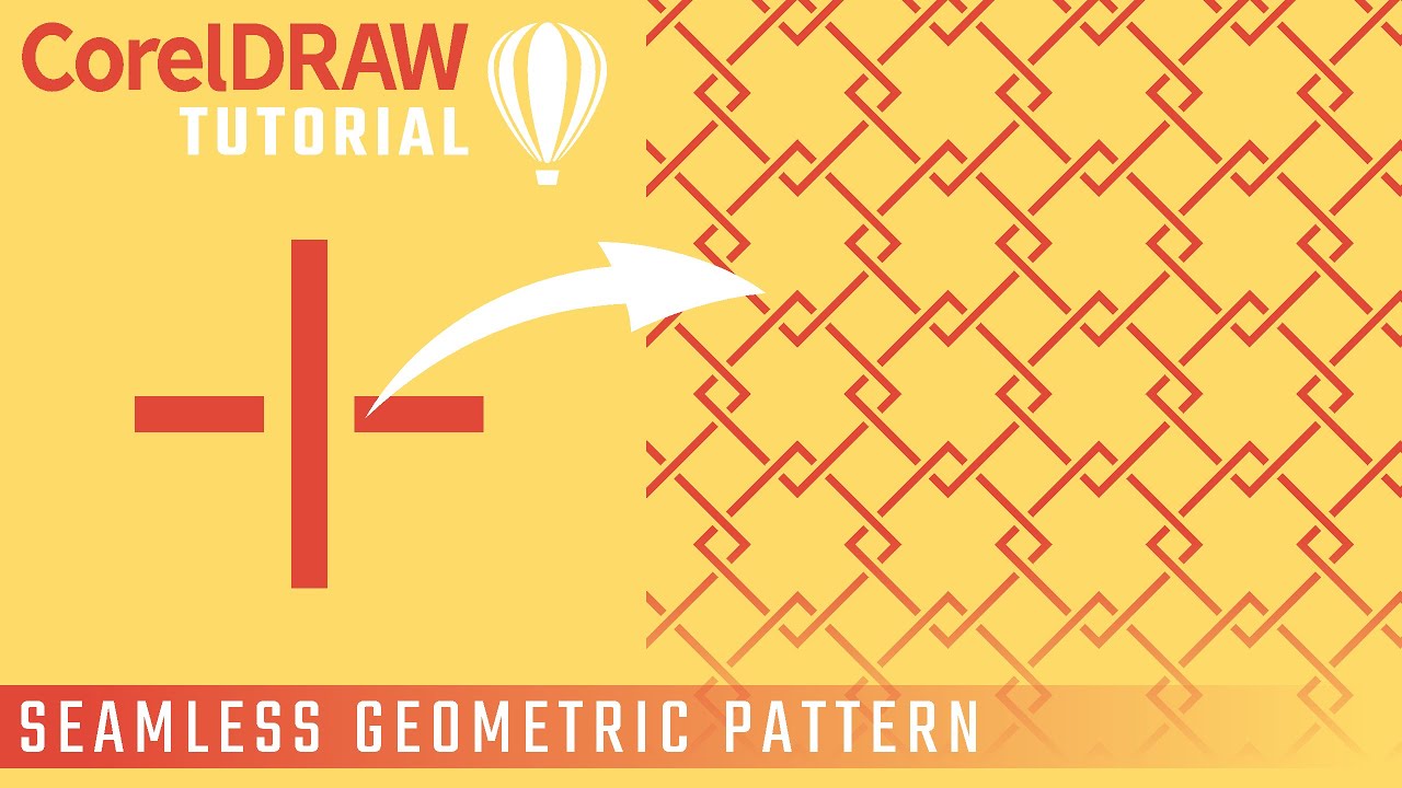 Seamless Geometric Pattern Tutorial in CorelDraw | CorelDraw Tutorial | CorelDraw Tips & Techniques
