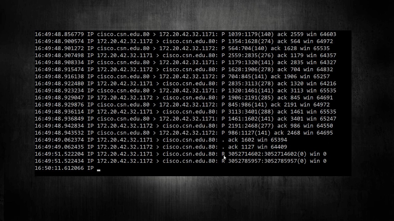 WinDump Basic Tutorial