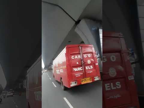 TSRTC Cargo & Percel Service, #bus #citytransport #tsrtc #hyderabad #save #secure #indiabuses.