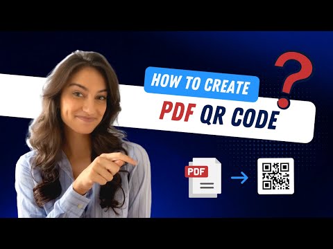 How to create a QR Code for PDF file in 30 seconds? 📁⏱ #pdfqrcodes #qrcodeforpdf