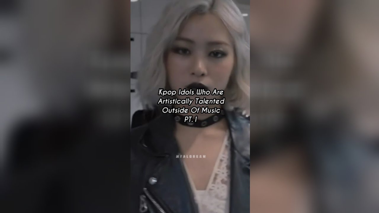 Kpop Idols who are artistically talented outside of music PT.1(in sketch,painting, drawings)