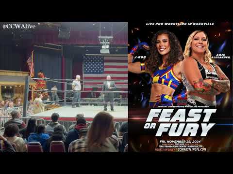 FULL MATCH:J-Rod vs. Arie Alexander, OVW Women's Title, CCW Feast or Fury, Nashville, TN 11.29.24