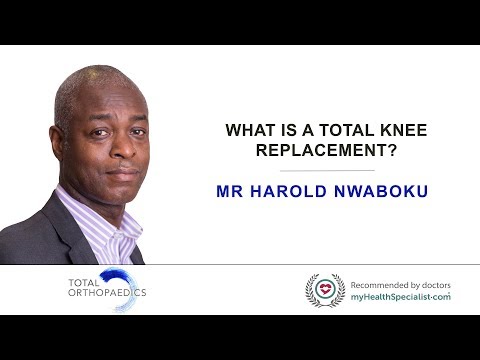 What is a total knee replacement?
