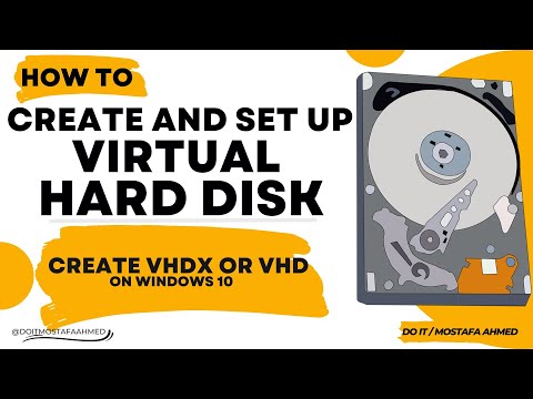 How to Create and Setup a Virtual Hard Disk on Windows 10