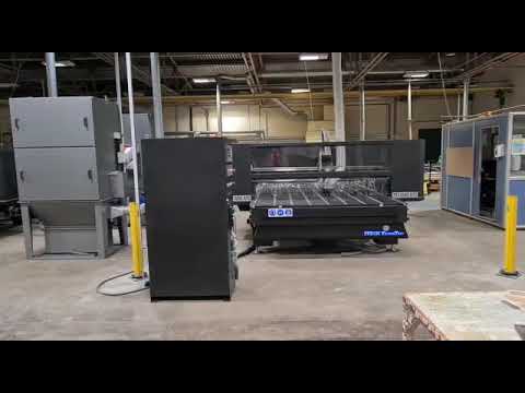 CNC Router for Jumbo Sheet Composites: double installation in Bristol TigerTec TR710