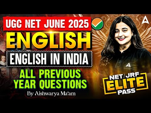 UGC NET English Literature | English In India All Previous Year Questions By Aishwarya Puri