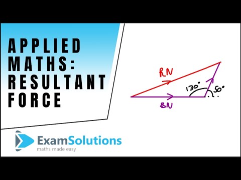 How to find Resultant Force - Two Forces Mechanics Video Lecture ...