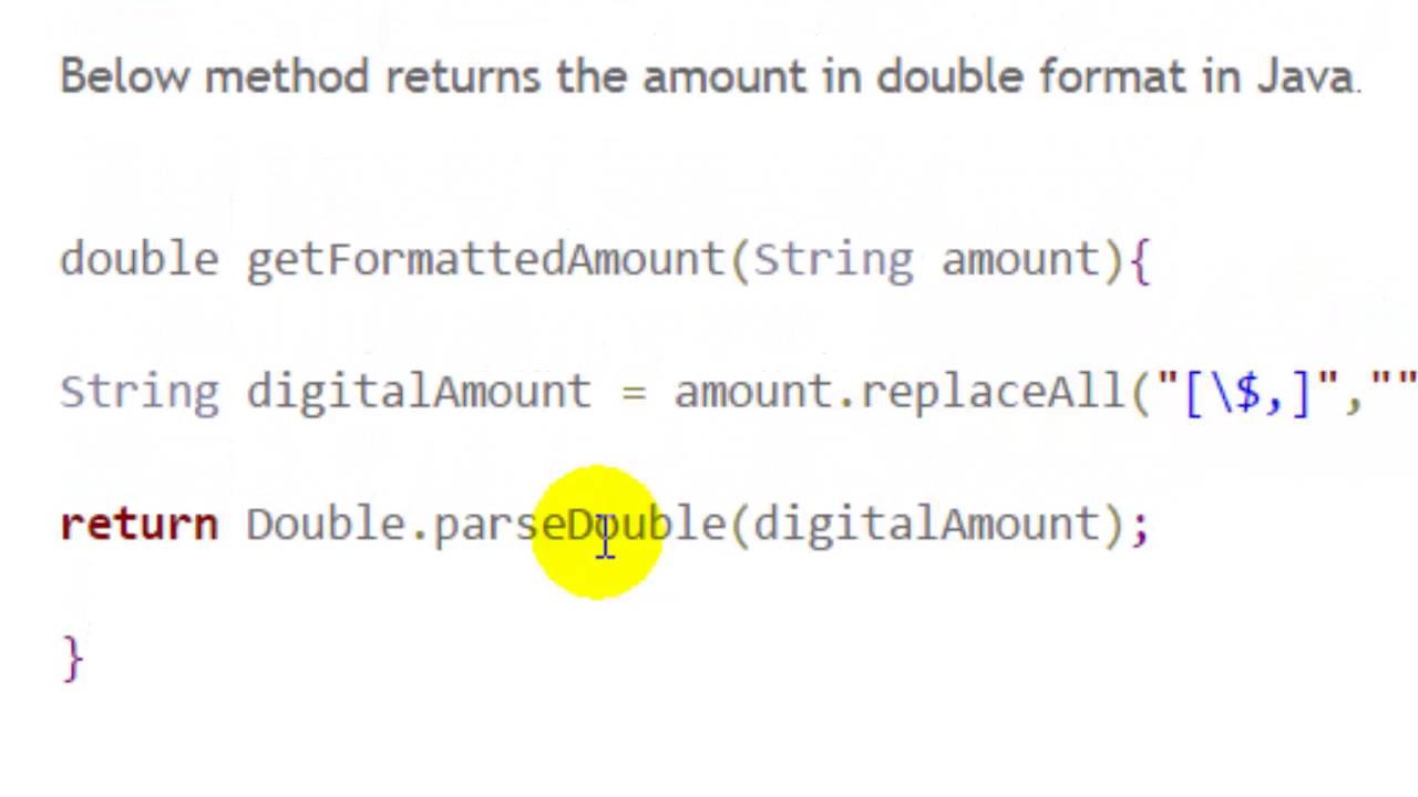 How to convert string into double in Java