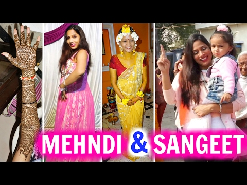 My Cousin's MEHNDI & SANGEET - A Day In My Life | ShrutiArjunAnand
