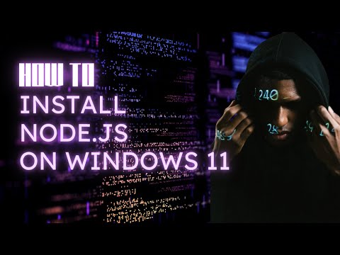 How to Install Node.js on Windows 11