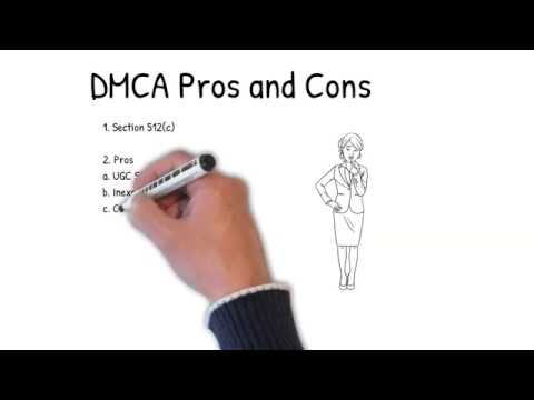 DMCA Pros and Cons