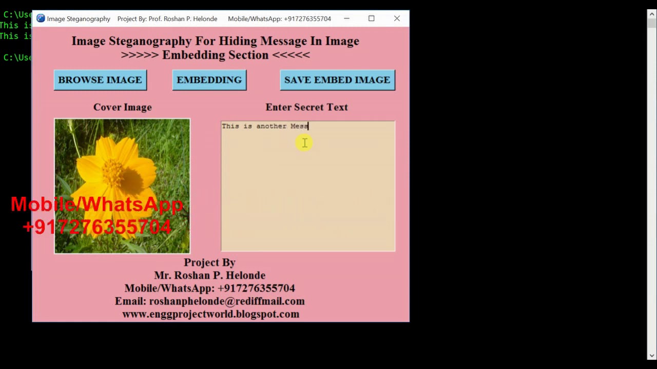 Image Steganography Using Python || With Source Code