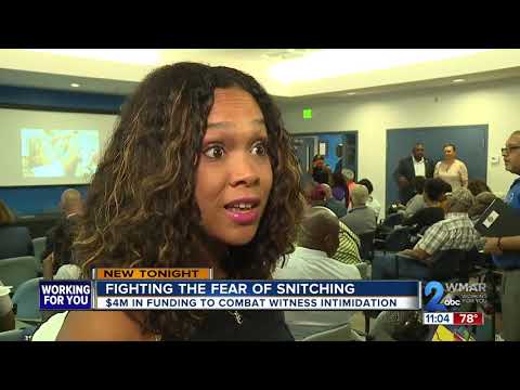 "Snitches get stitches" changing the narrative to save our communities