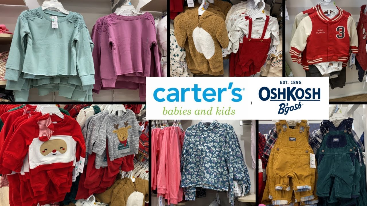 🧸Carter's & OshKosh B'gosh Baby & Toddler clothes‼️Carter's & OshKosh B'gosh shop with me